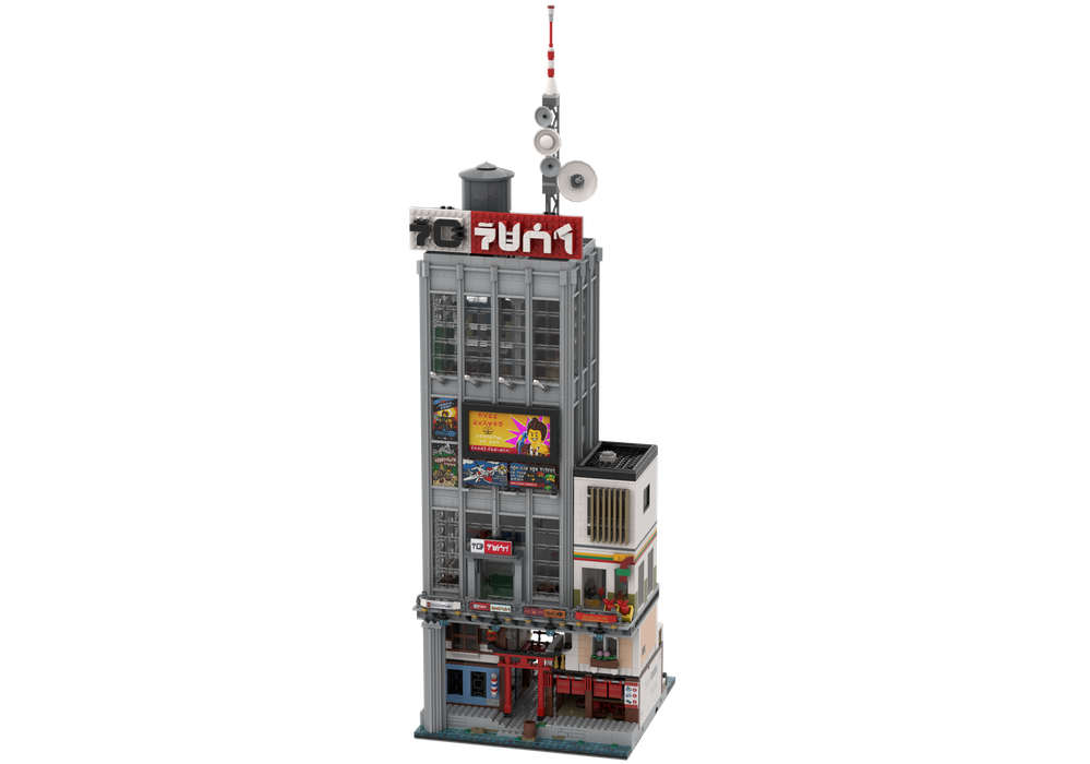 LEGO MOC Ninjago News Center / NGTV (Ninjago City Expansion/Modular) by ...