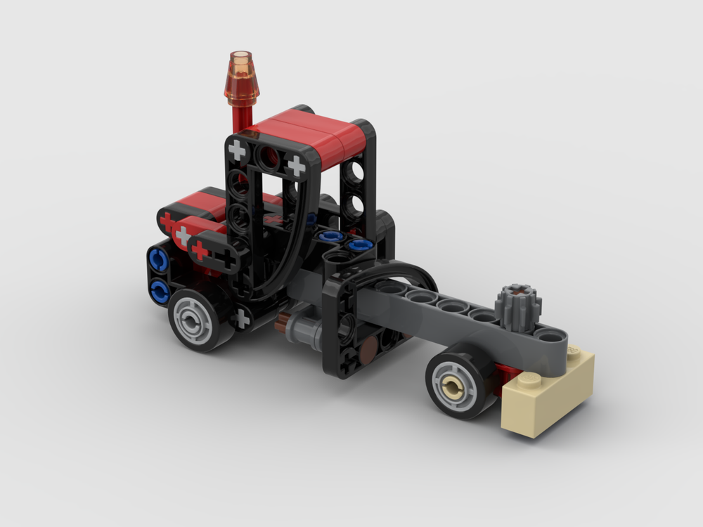 LEGO MOC Grader by guar | Rebrickable - Build with LEGO