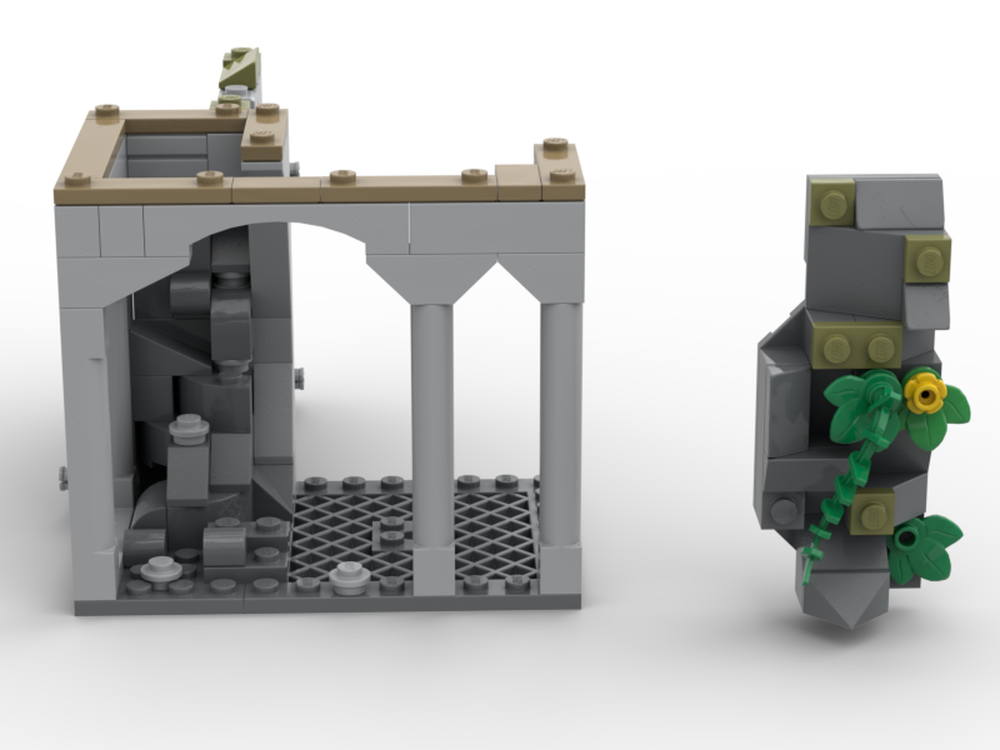 Lego Moc Hp Modular Boathouse Extension By Gobsmack Rebrickable