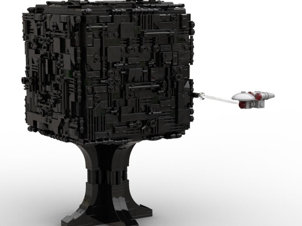 LEGO MOC Borg cube savings box by Klemmbausteined | Rebrickable - Build ...