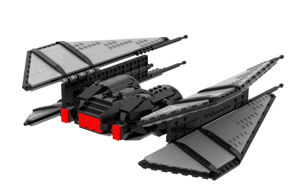 Lego Moc First Order Twin Ion Engine Bomber By Orchardbuilds