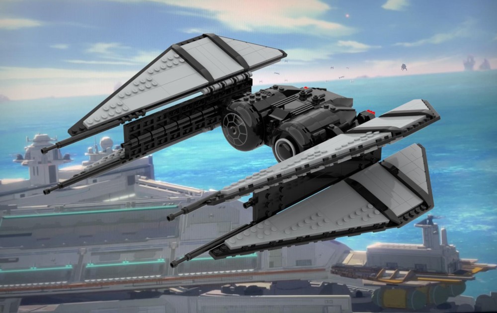 LEGO MOC First Order Twin Ion Engine Bomber by OrchardBuilds ...