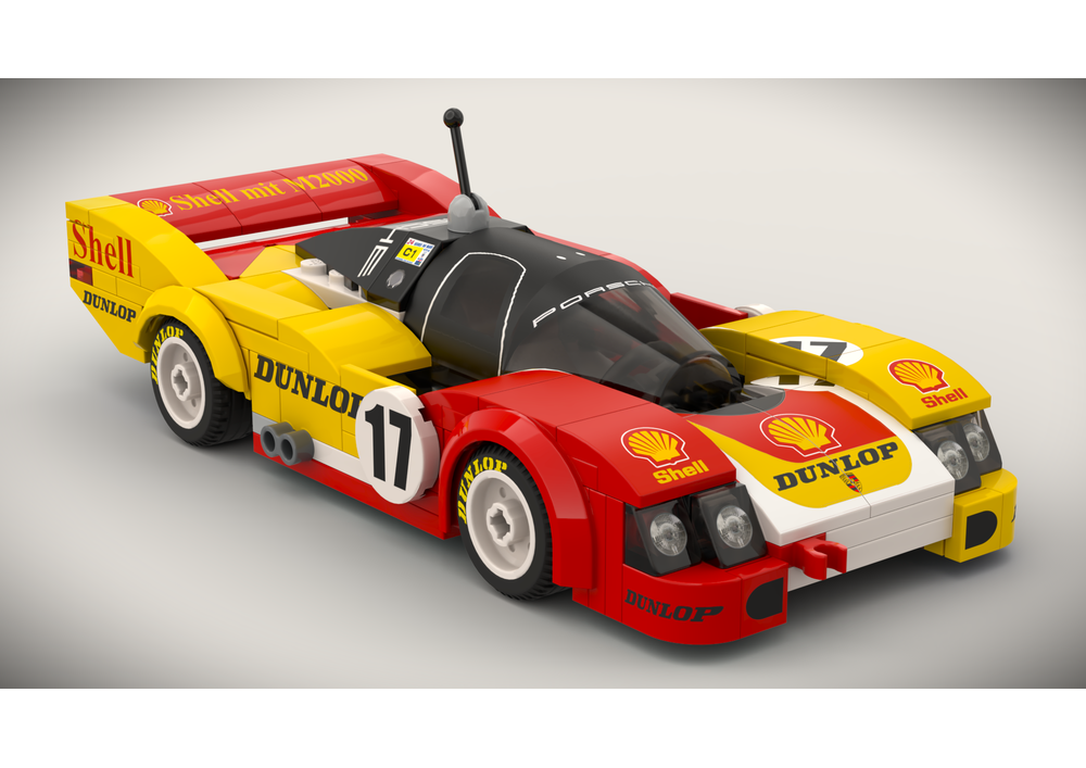 Lego Moc Porsche 962c 1988 17 Group C By Bryccars Rebrickable