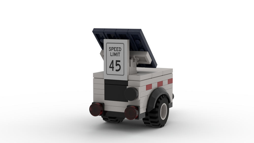 LEGO MOC Radar Speed Trailer by mylifefun | Rebrickable - Build with LEGO