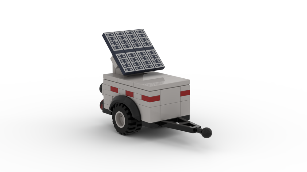 LEGO MOC Radar Speed Trailer by mylifefun | Rebrickable - Build with LEGO
