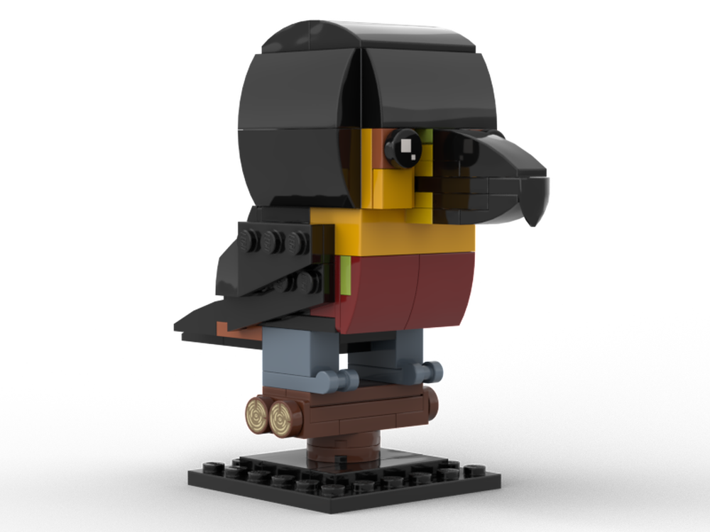 LEGO MOC Ariel Toucan (Subspecies of Channel Billed Toucan): Birdheadz ...