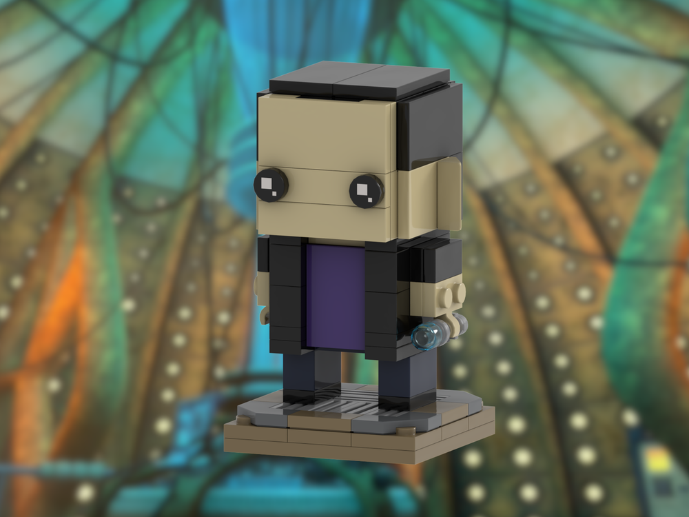 LEGO MOC The 9th Doctor Brickhead by Bucktopus | Rebrickable - Build ...