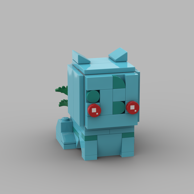 LEGO MOC Ivysaur (Pokémon) by herpuderpules | Rebrickable - Build with LEGO