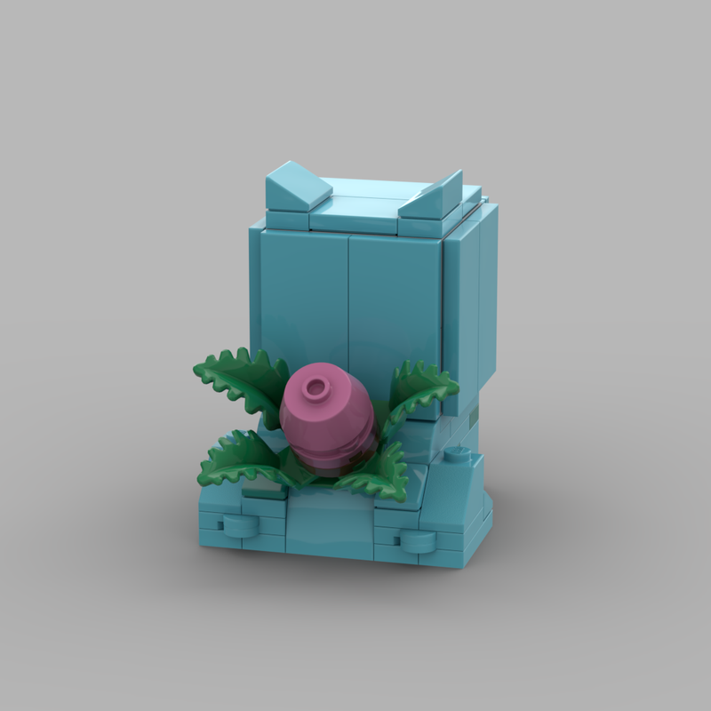 LEGO MOC-168913 Ivysaur (Pokémon) by herpuderpules | Rebrickable ...