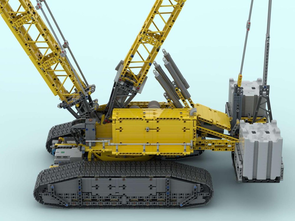 LEGO MOC Liebherr LR 13000 SDWVB configuration (2x42146) by zz0025 ...