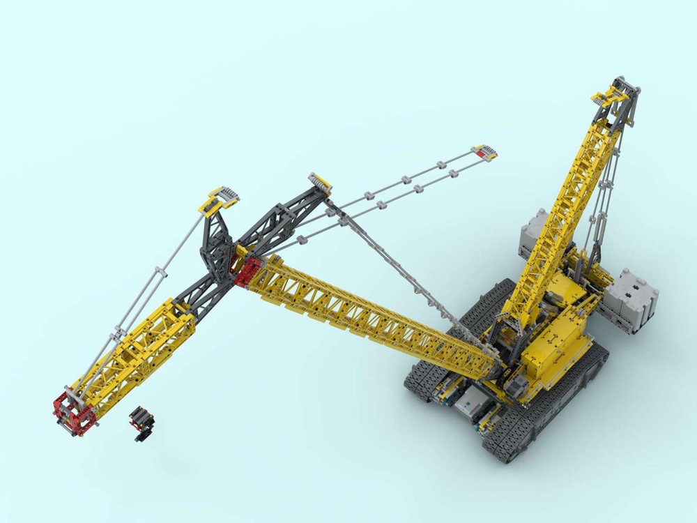 LEGO MOC Liebherr LR 13000 SDWVB configuration (2x42146) by zz0025 ...
