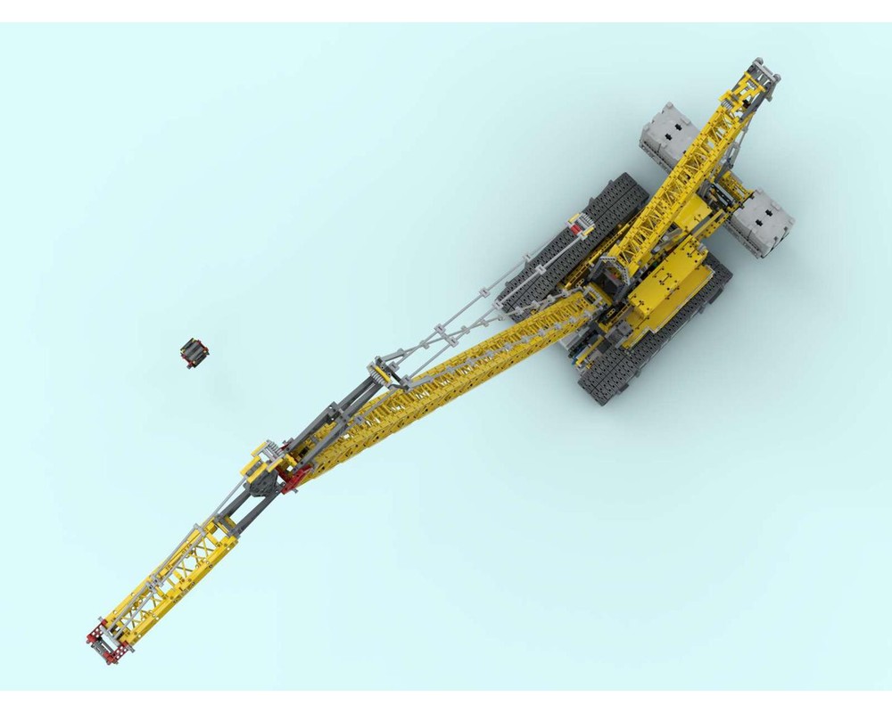 LEGO MOC Liebherr LR 13000 SDWVB configuration (2x42146) by zz0025 ...