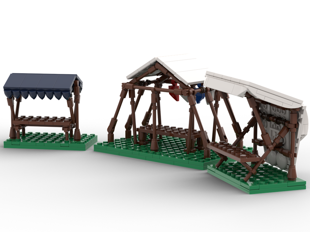 LEGO MOC Medieval market stalls by TimBricks99 | Rebrickable - Build ...