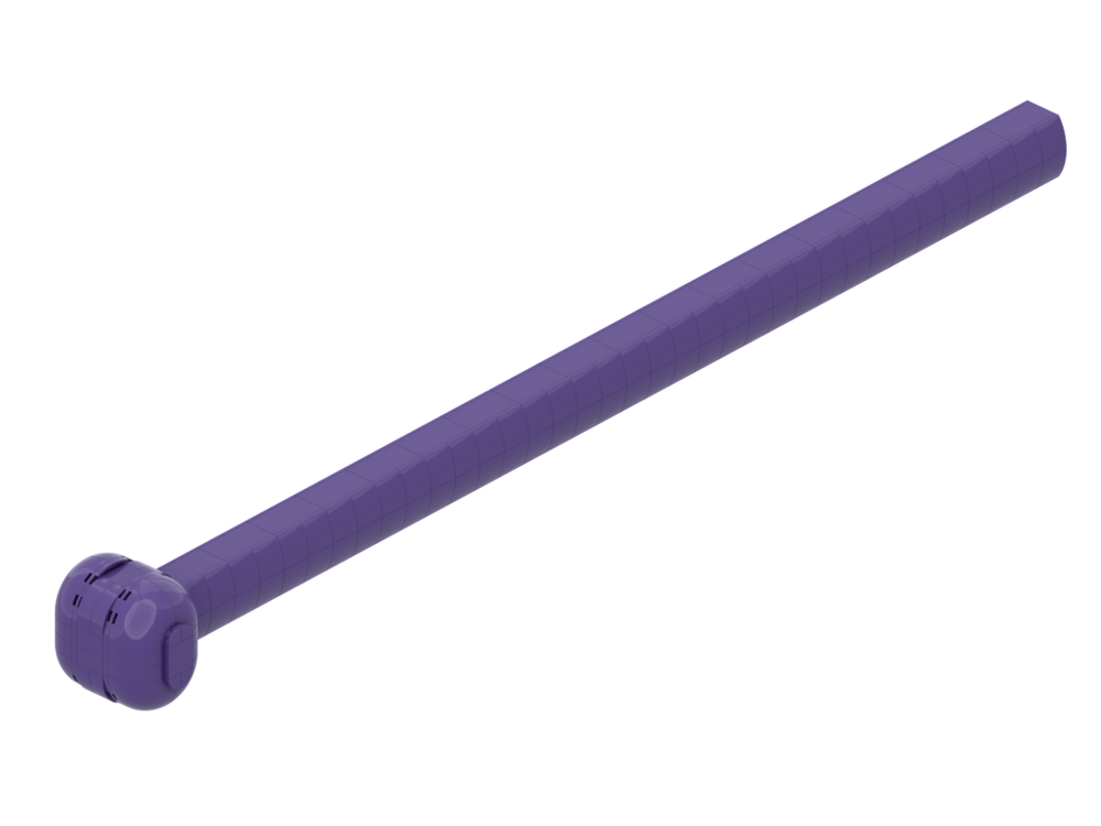 LEGO MOC Old boneface´s staff 1/3 (SHAFT) by Daddyniemi | Rebrickable ...