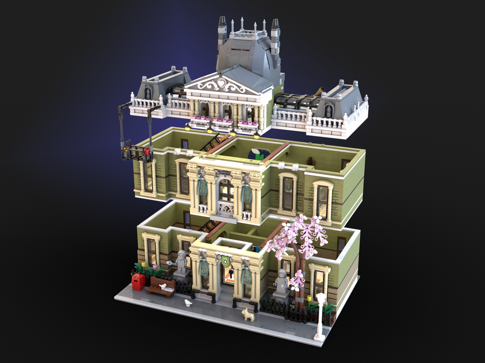 Lego Moc 10326 Natural History Museum Plus By Fanpeixi Rebrickable