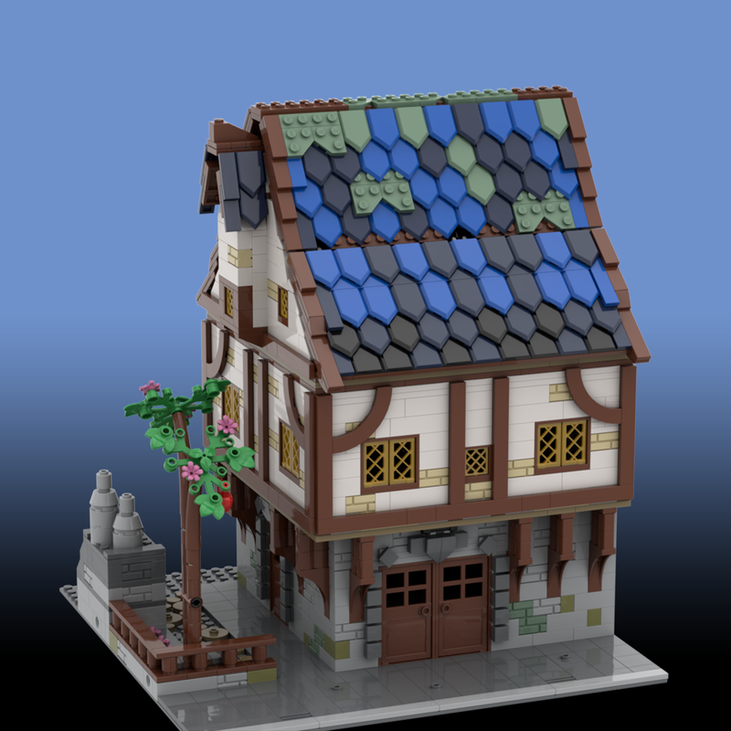 LEGO MOC Modular medieval weaponshop by LucSoleBricks | Rebrickable ...