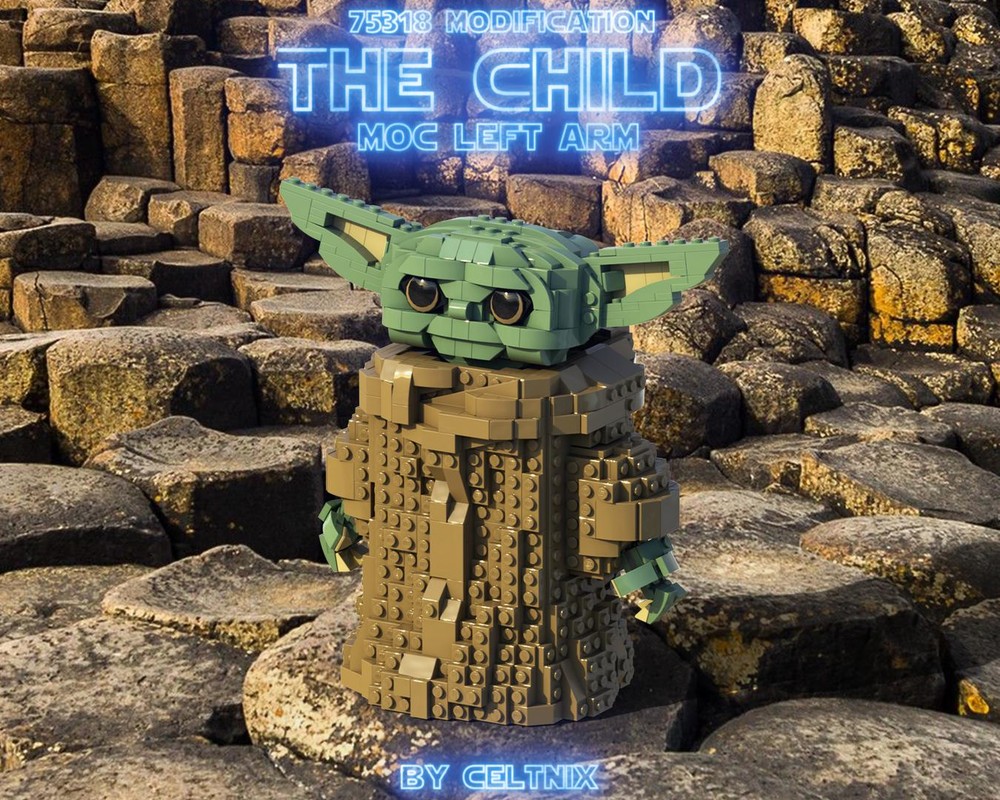 LEGO MOC Grogu left arm modification (The Child - #75318) by Celtnix ...