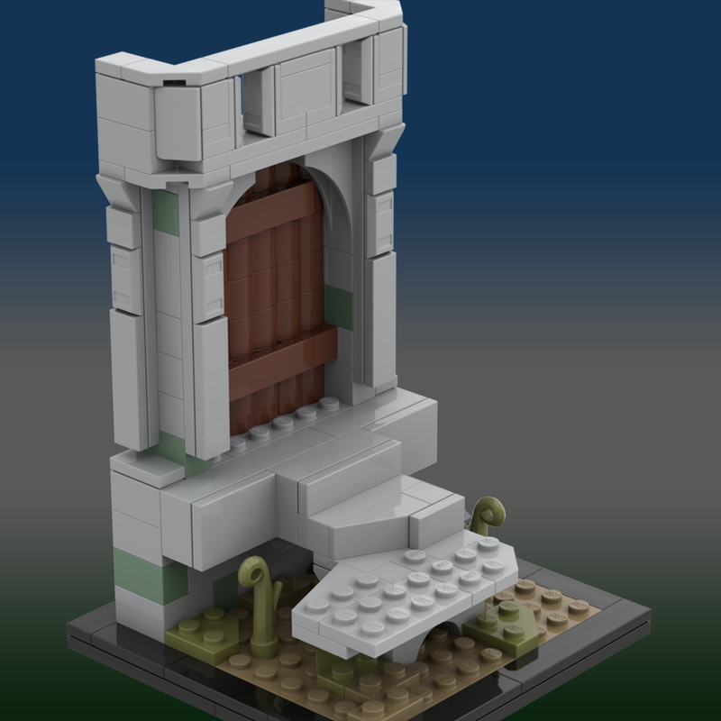 LEGO MOC Gate of Helm's Deep by LucSoleBricks | Rebrickable - Build ...