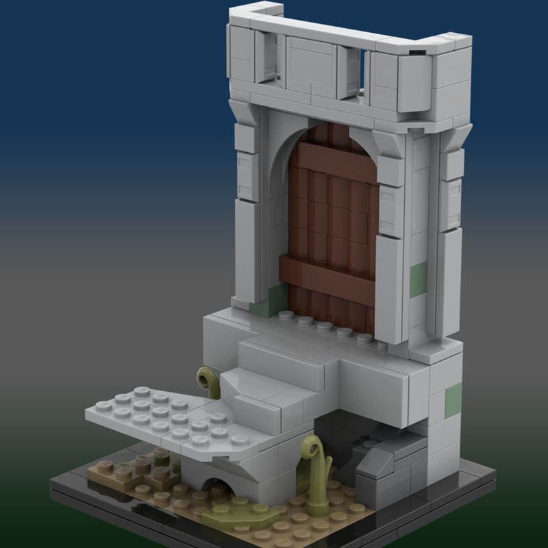 LEGO MOC Gate of Helm's Deep by LucSoleBricks | Rebrickable - Build ...