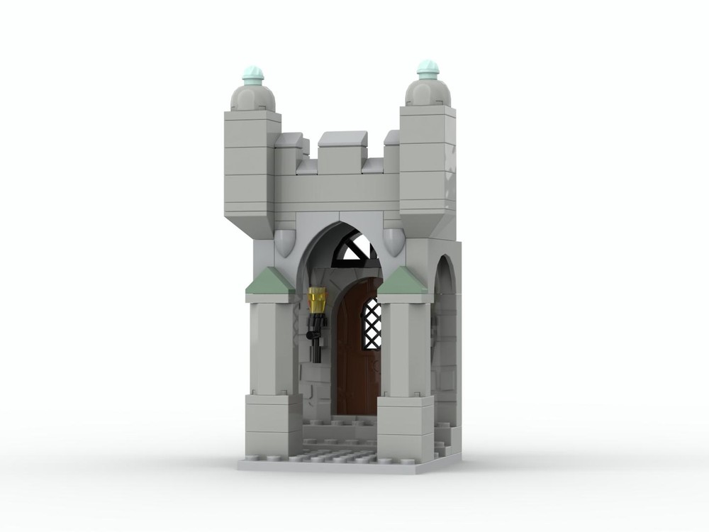 LEGO MOC Gothic portico by dazinbane | Rebrickable - Build with LEGO