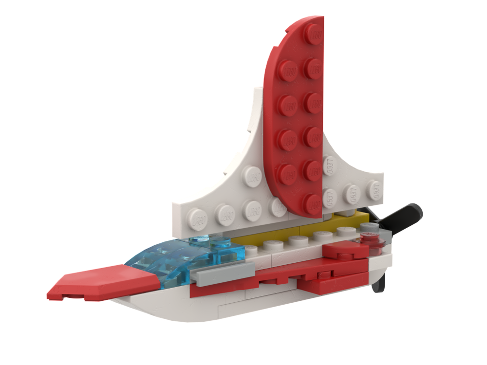 LEGO MOC Sailboat (30669) by BriXperiMent | Rebrickable - Build with LEGO