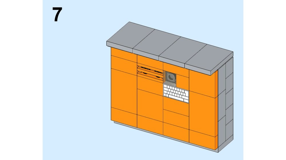 LEGO MOC-168986 Parcel Locker by Tiny Bricks | Rebrickable - Build with ...
