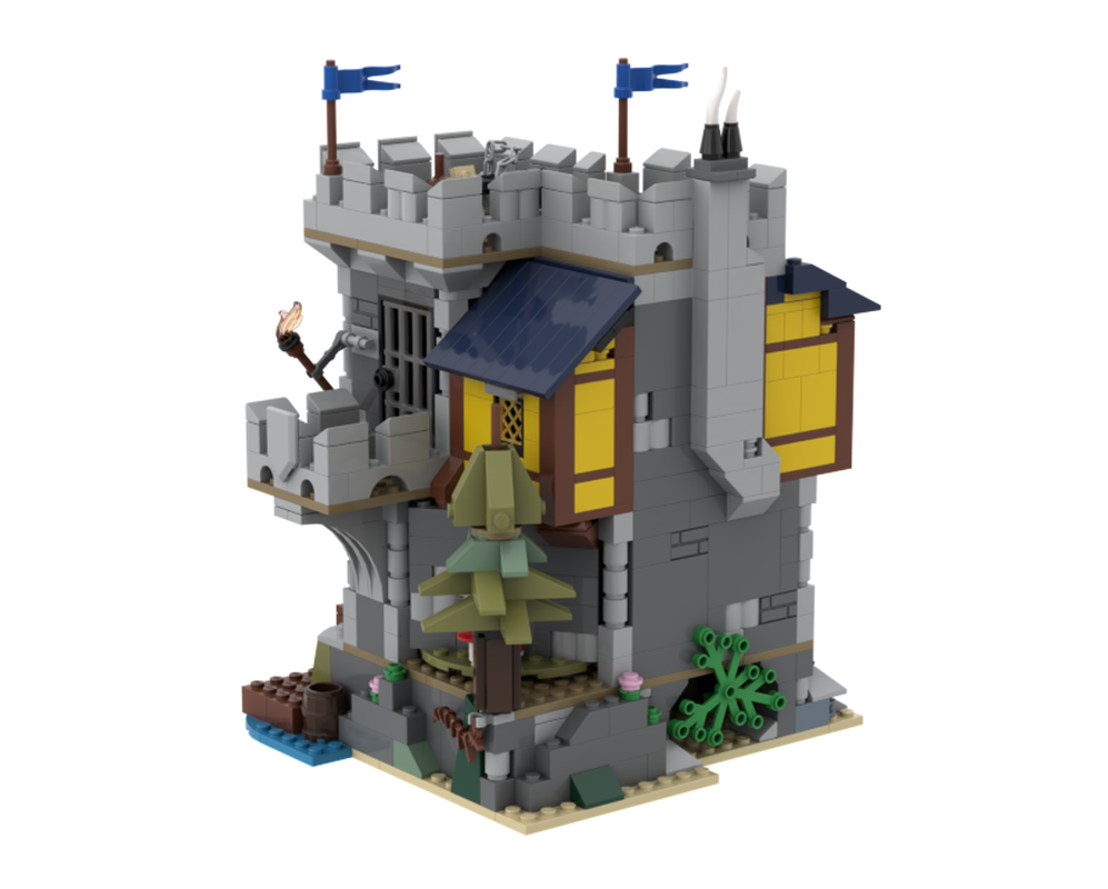 LEGO MOC Stormwatch Isle - Medieval Castle by MIJbricks | Rebrickable ...