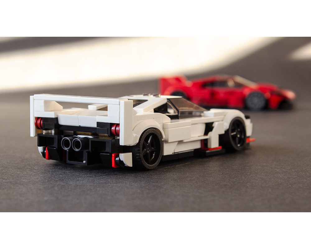LEGO MOC Ferrari F88 CS - Yellow by prototyp | Rebrickable - Build with ...