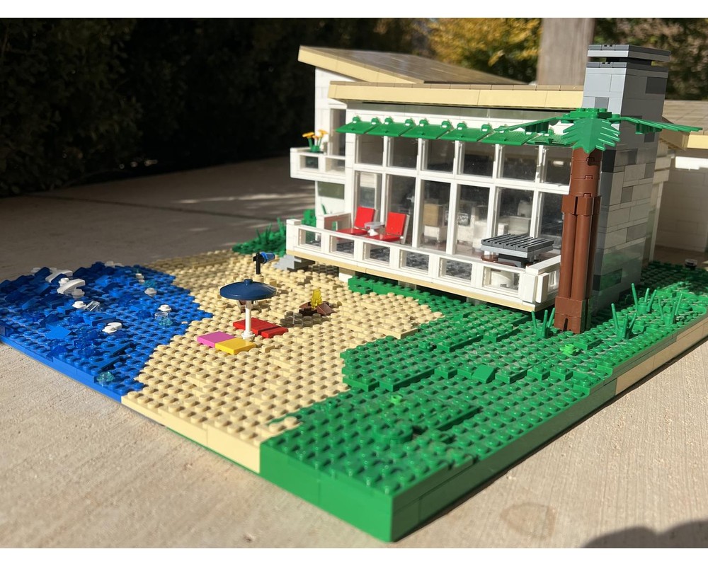 LEGO MOC The Beach House by Turbo8702 | Rebrickable - Build with LEGO