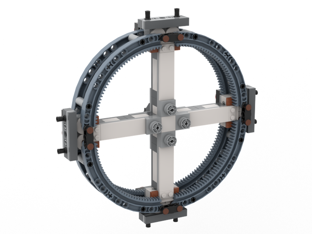 LEGO MOC Modular Space Station 60433 Truss Modification by ...