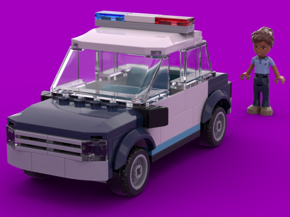 LEGO MOC Isabella's Patrol Car by Soundwright | Rebrickable - Build ...