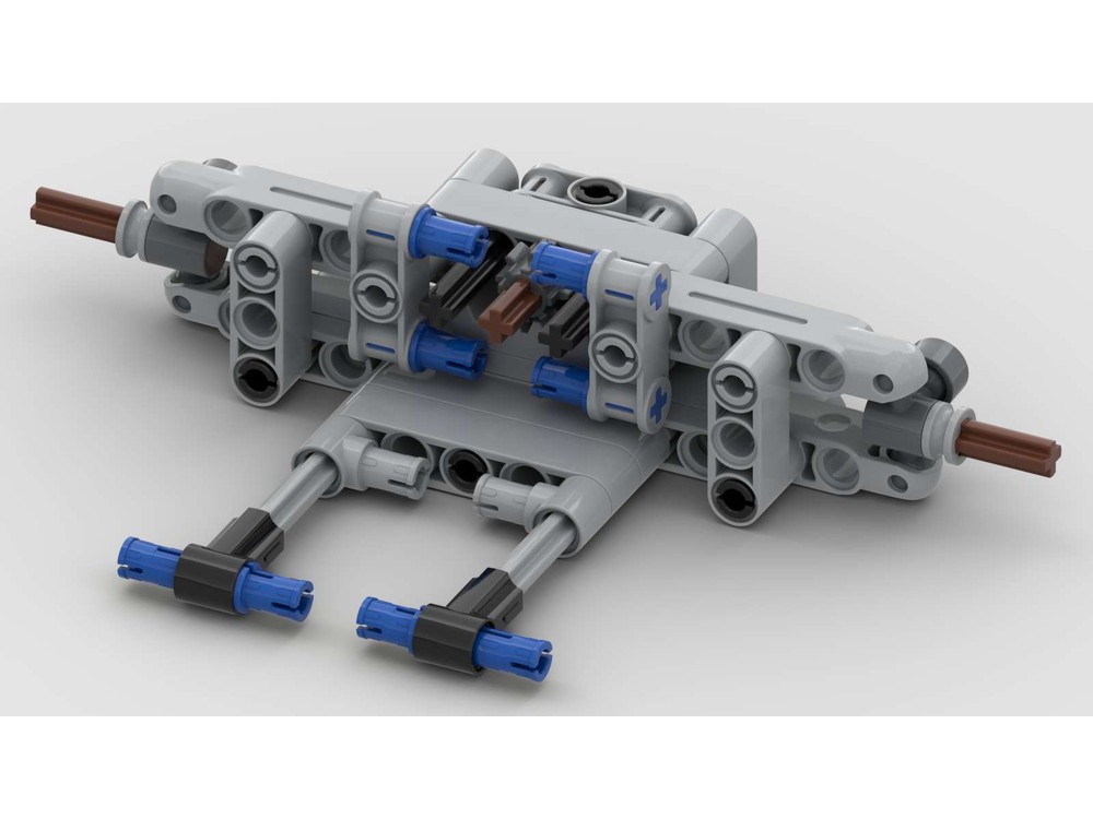 LEGO MOC Torsion bar independent suspension with steering by N1K0L4 ...