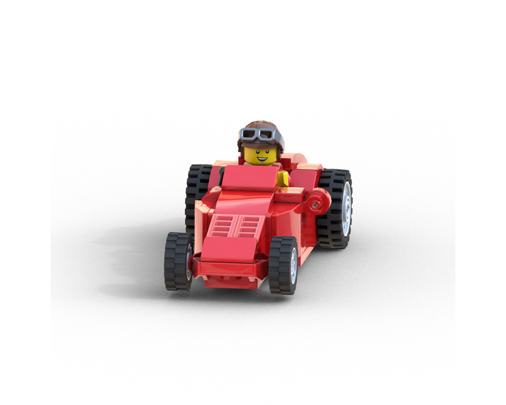 LEGO MOC Little race car by SpeedyBrick_2 | Rebrickable - Build with LEGO