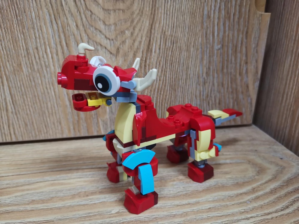 LEGO MOC 31145 Kylin(QiLin) by ddmdx1316 | Rebrickable - Build with LEGO