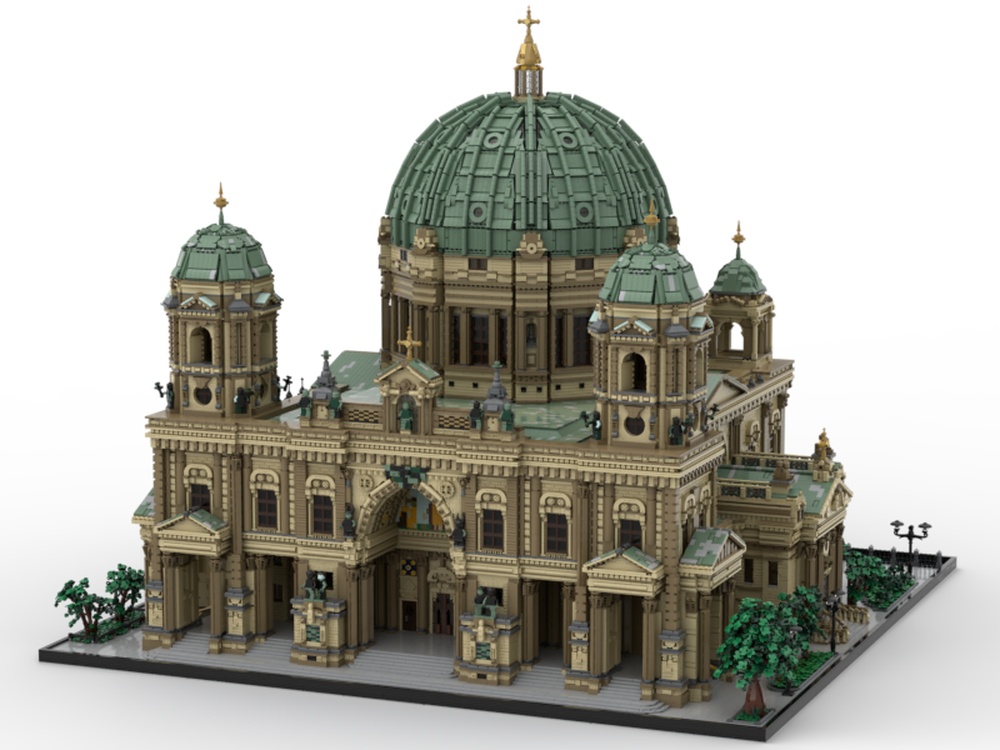 LEGO MOC Berlin Cathedral by Pontus_Gehrmann_MOCS | Rebrickable - Build ...
