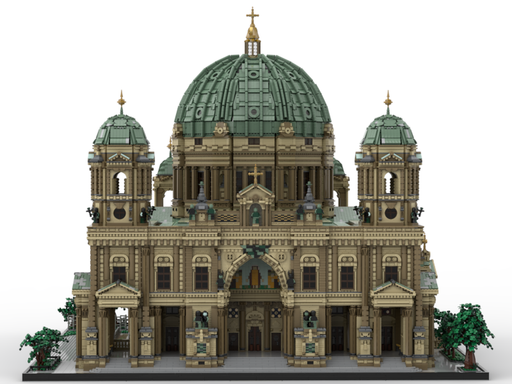 Lego Moc Berlin Cathedral By Pontusgehrmannmocs Rebrickable Build