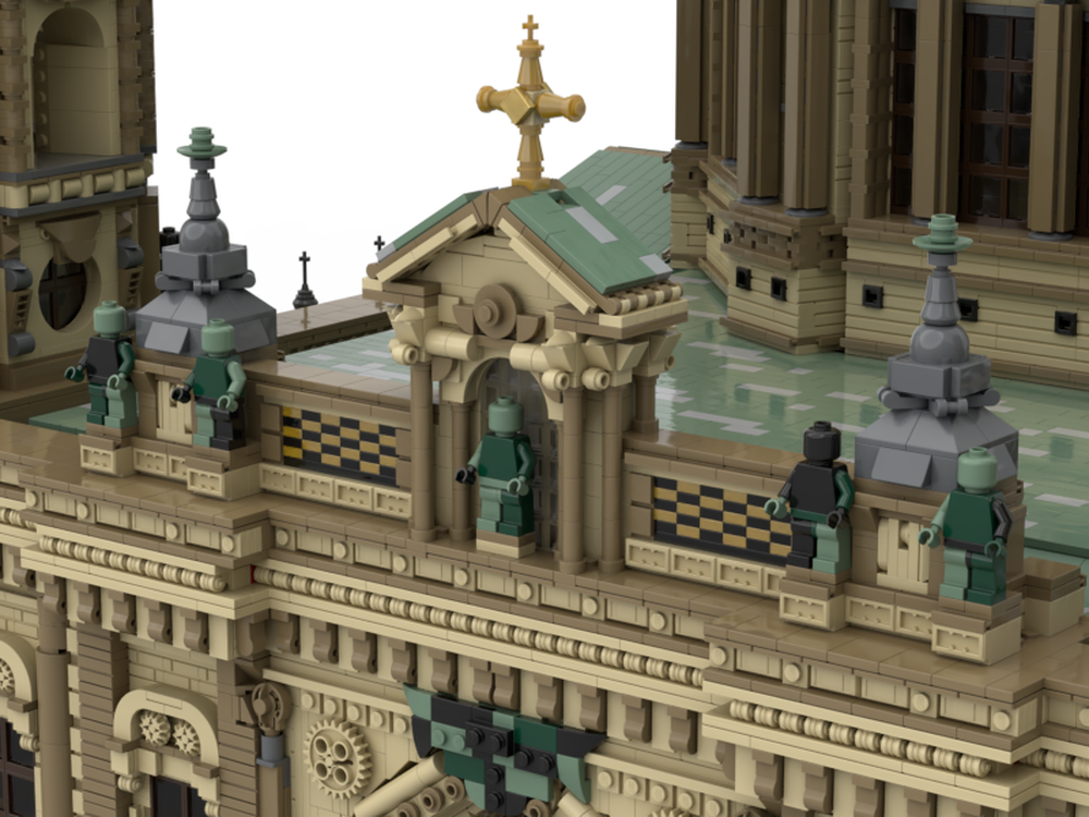 Lego Moc Berlin Cathedral By Pontusgehrmannmocs Rebrickable Build