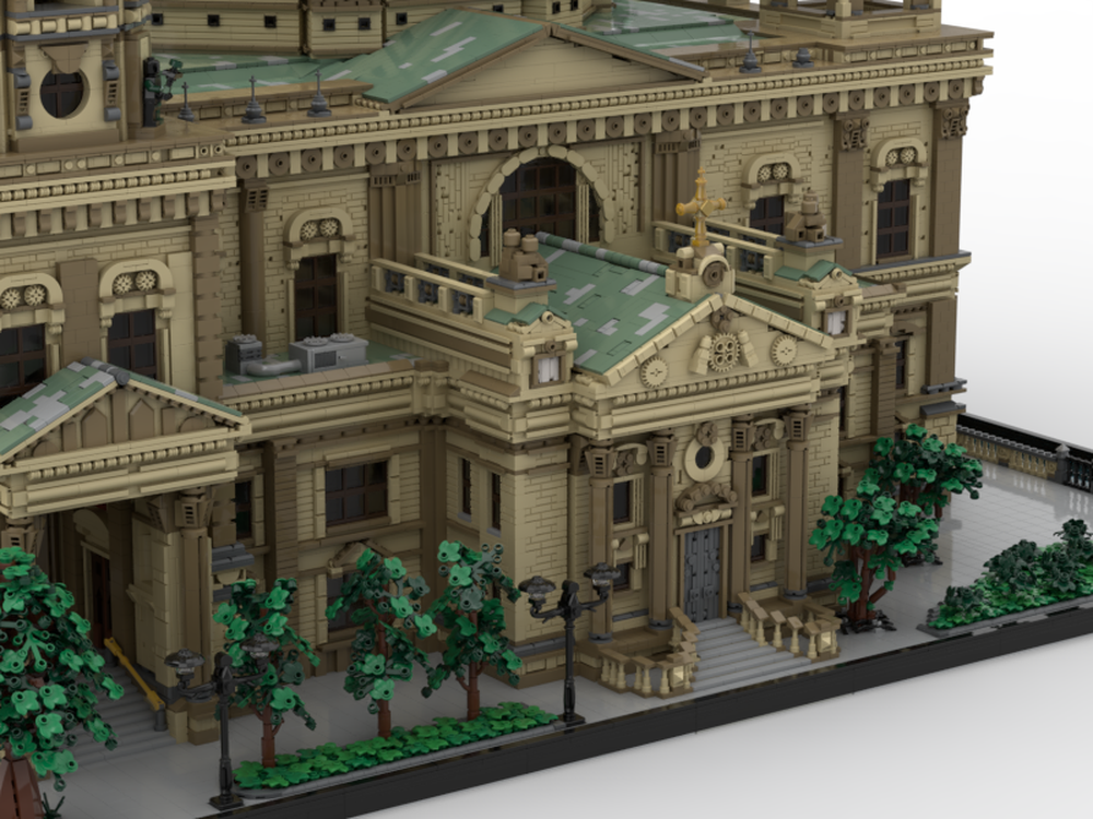Lego Moc Berlin Cathedral By Pontusgehrmannmocs Rebrickable Build