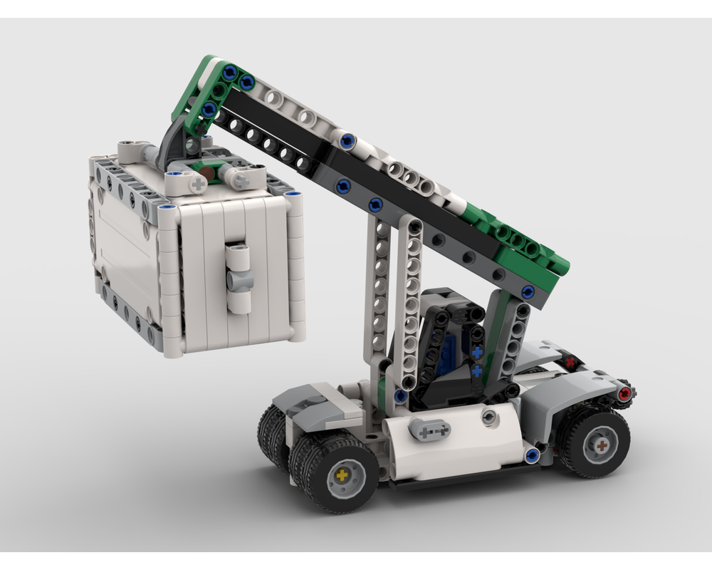 LEGO MOC Reach Stacker (42167) by ConstructionsByDonat | Rebrickable ...