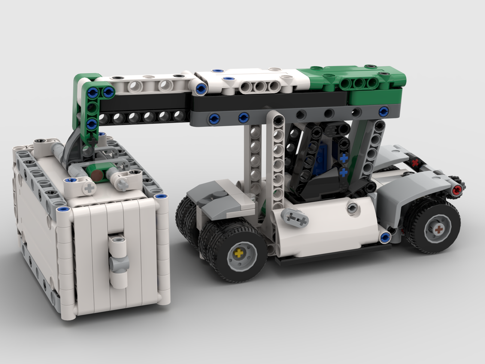 Lego Moc Reach Stacker 42167 By Constructionsbydonat Rebrickable