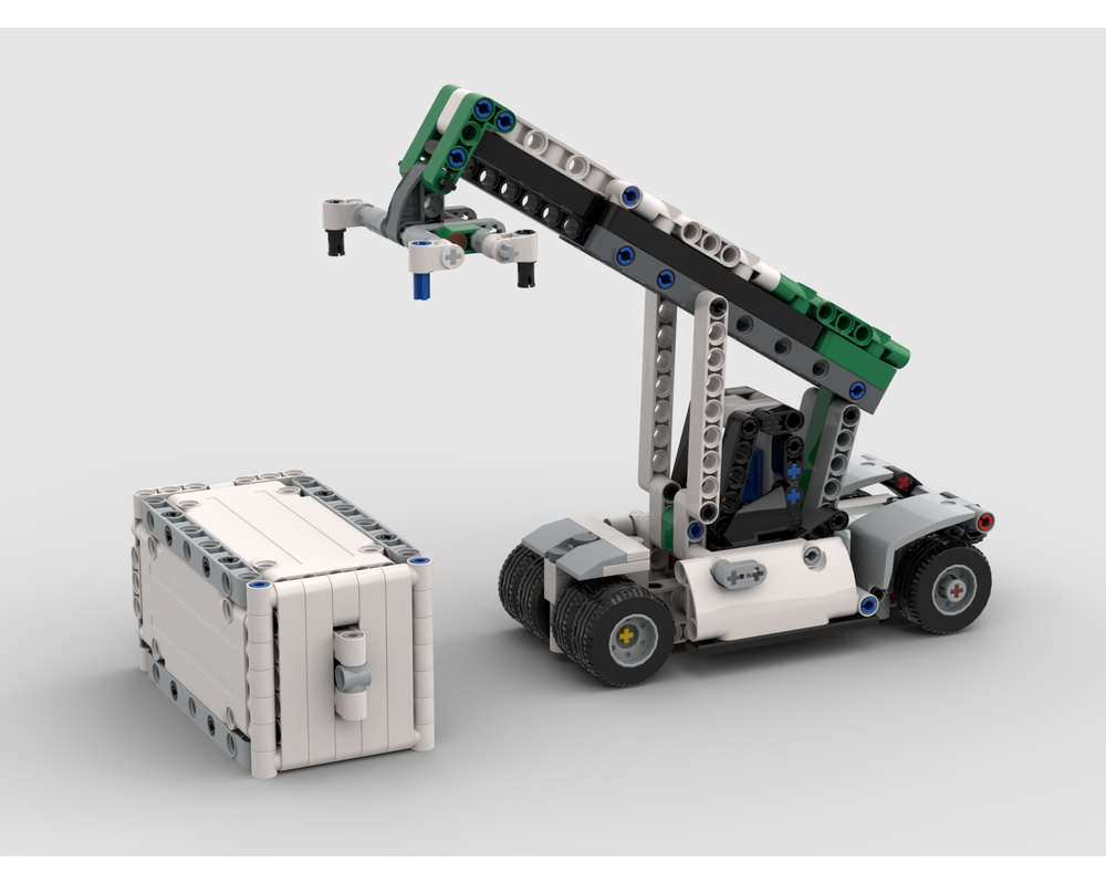LEGO MOC Reach Stacker (42167) by ConstructionsByDonat | Rebrickable ...