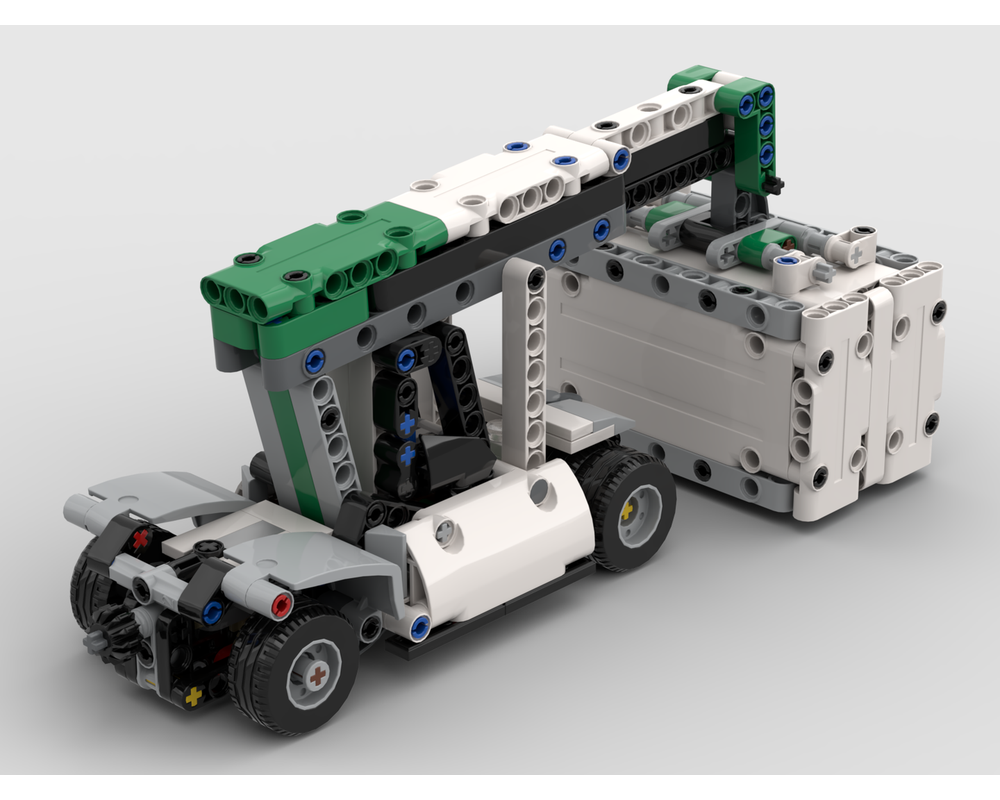 LEGO MOC Reach Stacker (42167) by ConstructionsByDonat | Rebrickable ...