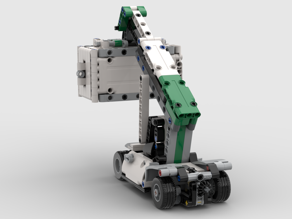 Lego Moc Reach Stacker 42167 By Constructionsbydonat Rebrickable