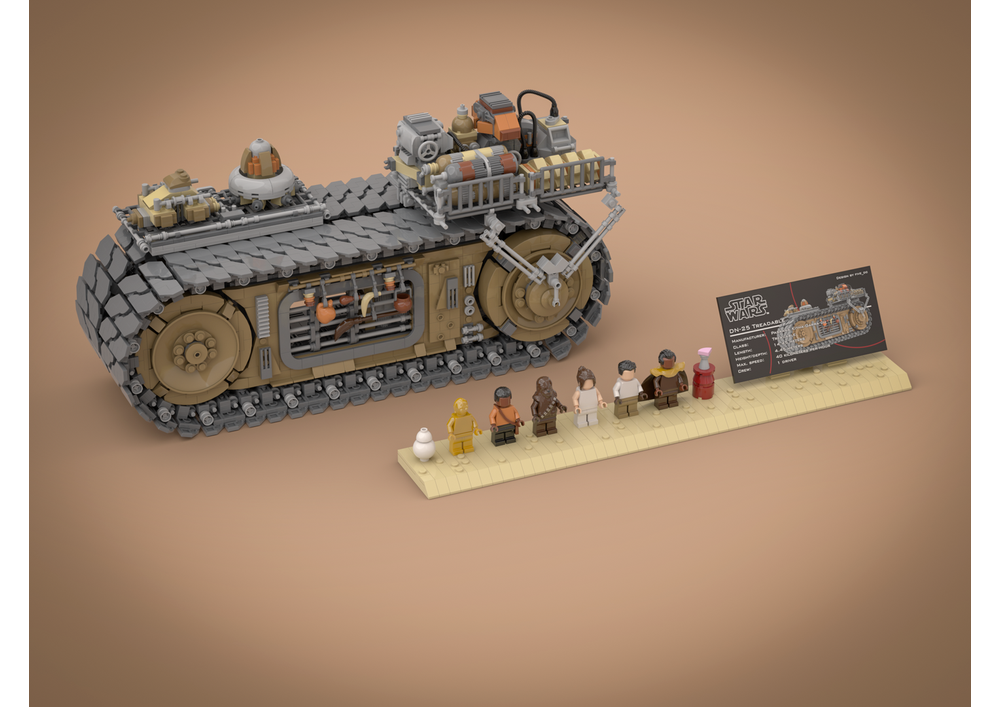 LEGO MOC-169080 DN-25 Treadable MOC by five_dc | Rebrickable - Build ...