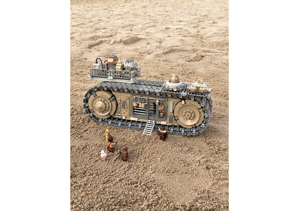 LEGO MOC DN-25 Treadable MOC by five_dc | Rebrickable - Build with LEGO