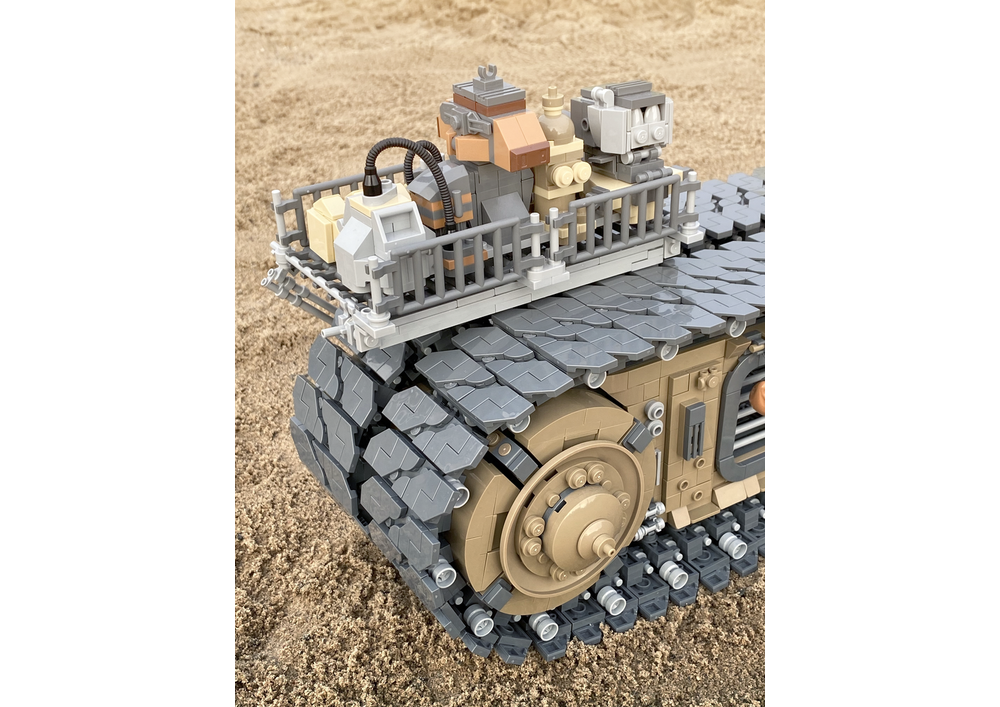 LEGO MOC DN-25 Treadable MOC by five_dc | Rebrickable - Build with LEGO