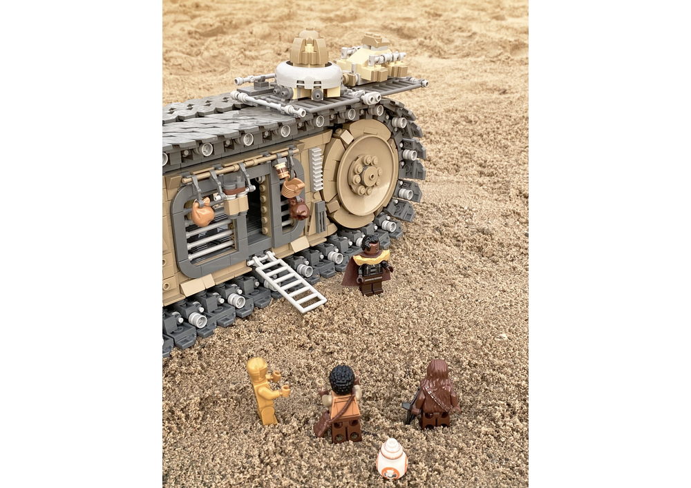 LEGO MOC DN-25 Treadable MOC by five_dc | Rebrickable - Build with LEGO