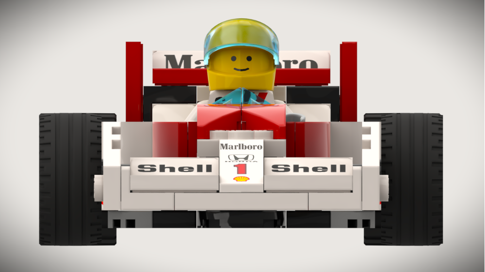 LEGO MOC McLaren MP4/5 - Formula One 1989 - Ayrton Senna, Alain Prost ...