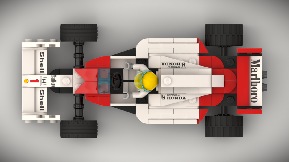 LEGO MOC McLaren MP4/5 - Formula One 1989 - Ayrton Senna, Alain Prost ...