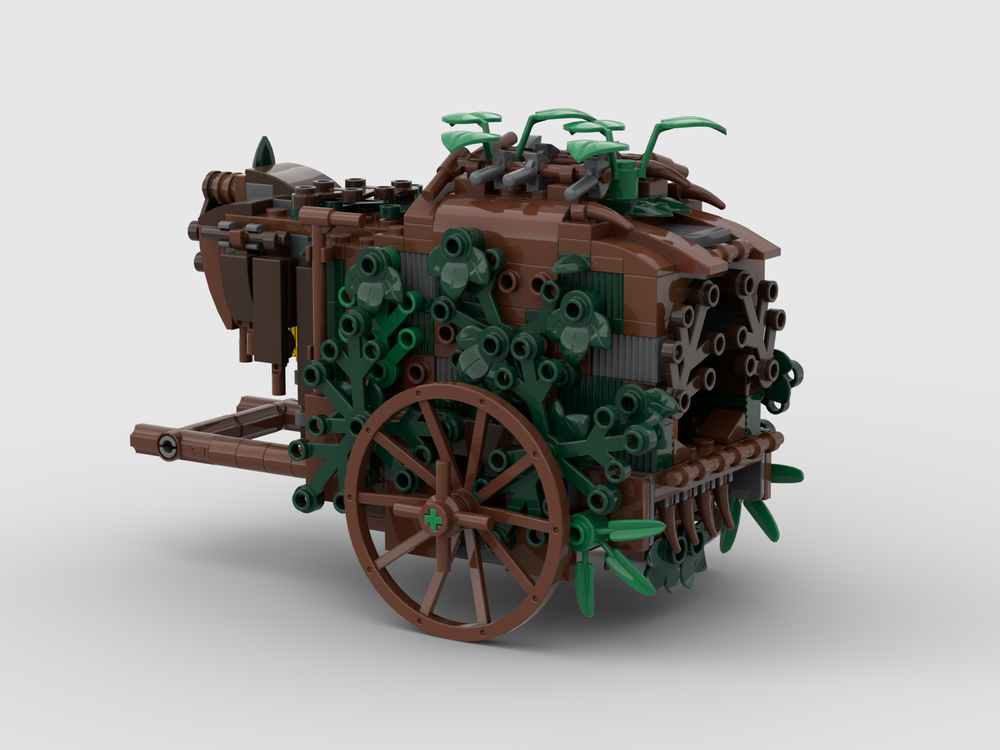 LEGO MOC Harfoot's wagon by BelzeeBub | Rebrickable - Build with LEGO